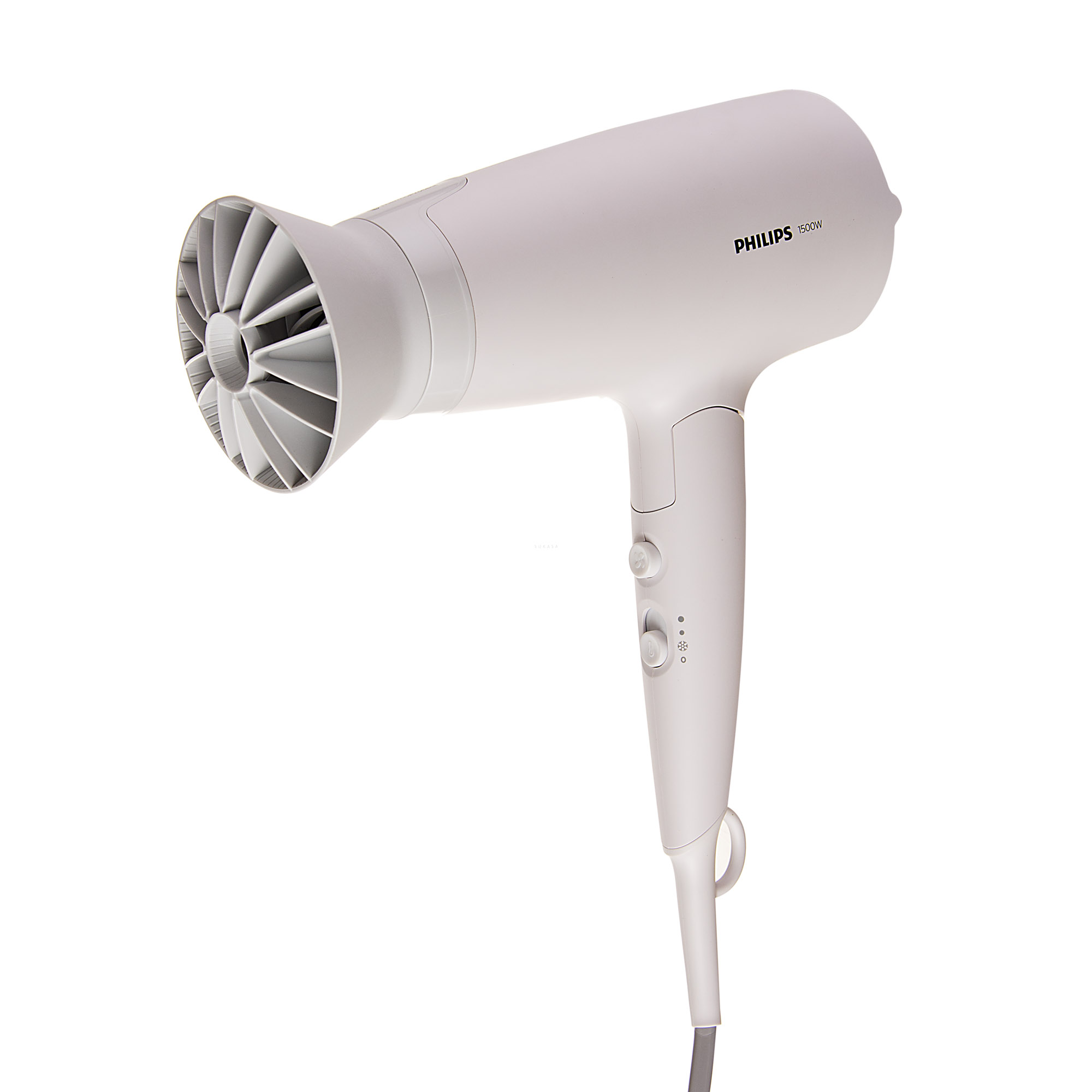 Philips Secador Plegable para Cabello ThermoProtect BHD378 Blanco con 6 ...