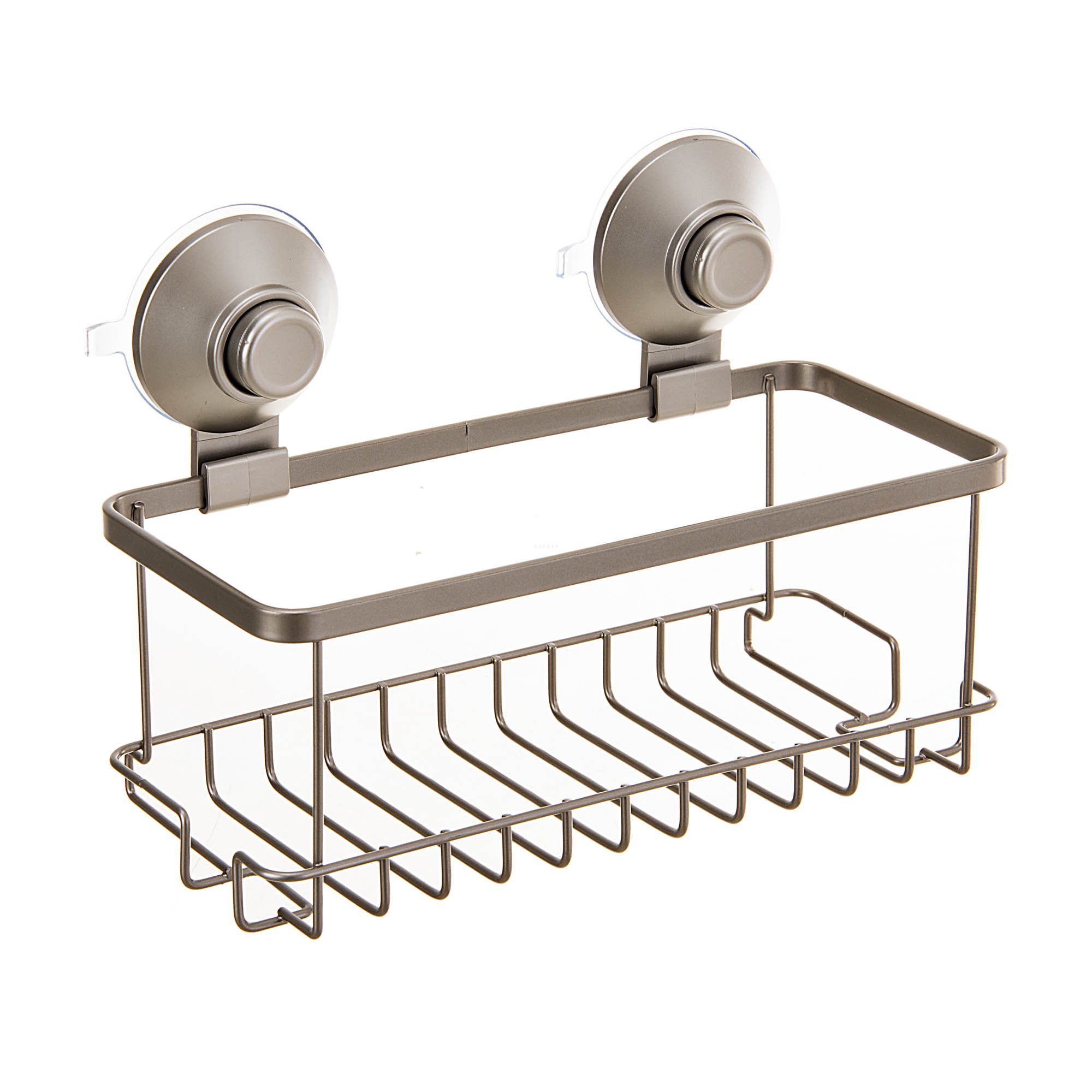 Interdesign Organizador Everett Roll para Ducha con Ventosa de Acero