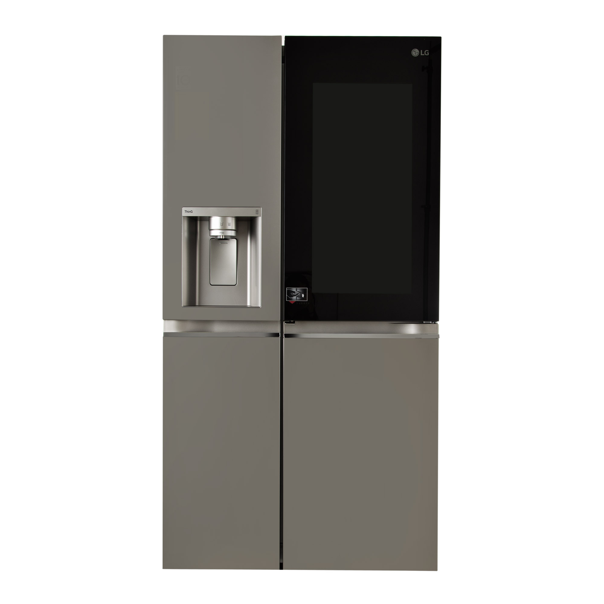 LG Refrigeradora Side by Side Inverter LS66SXNC Acero Inoxidable con ...