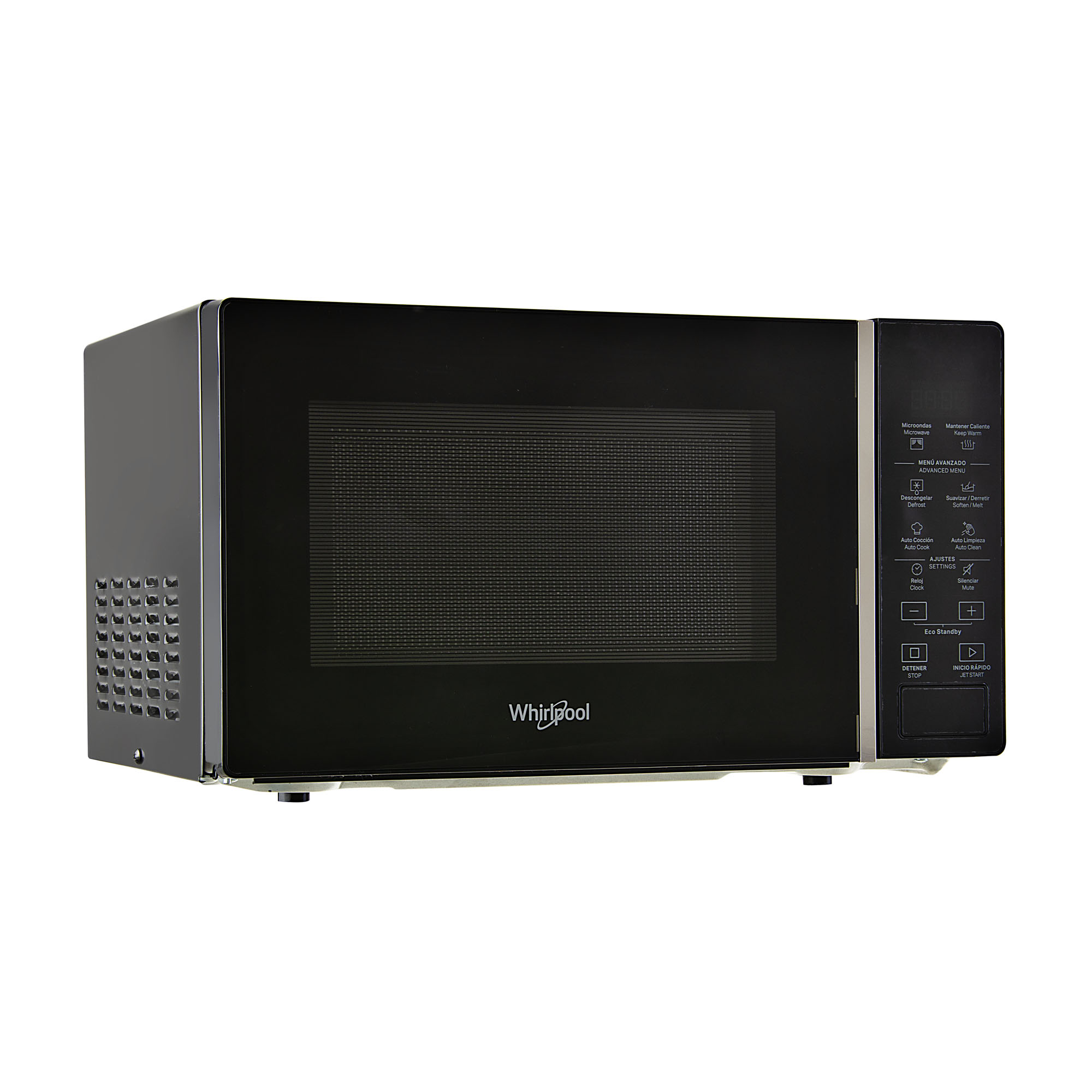 Whirlpool Microondas WM1807B Negro con 5 Niveles 0.7' 20L 700W