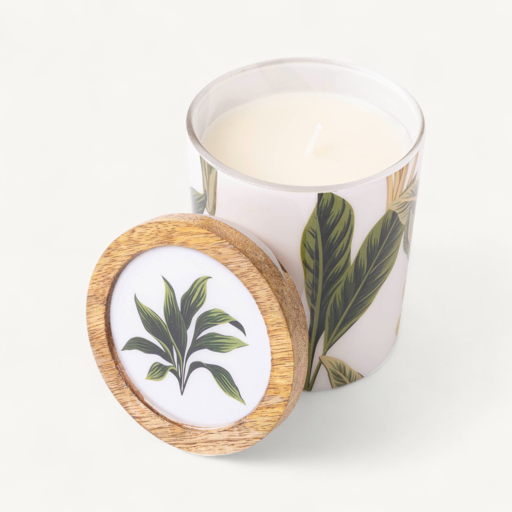 Vela Aromática 200g Hojas Lime Basil