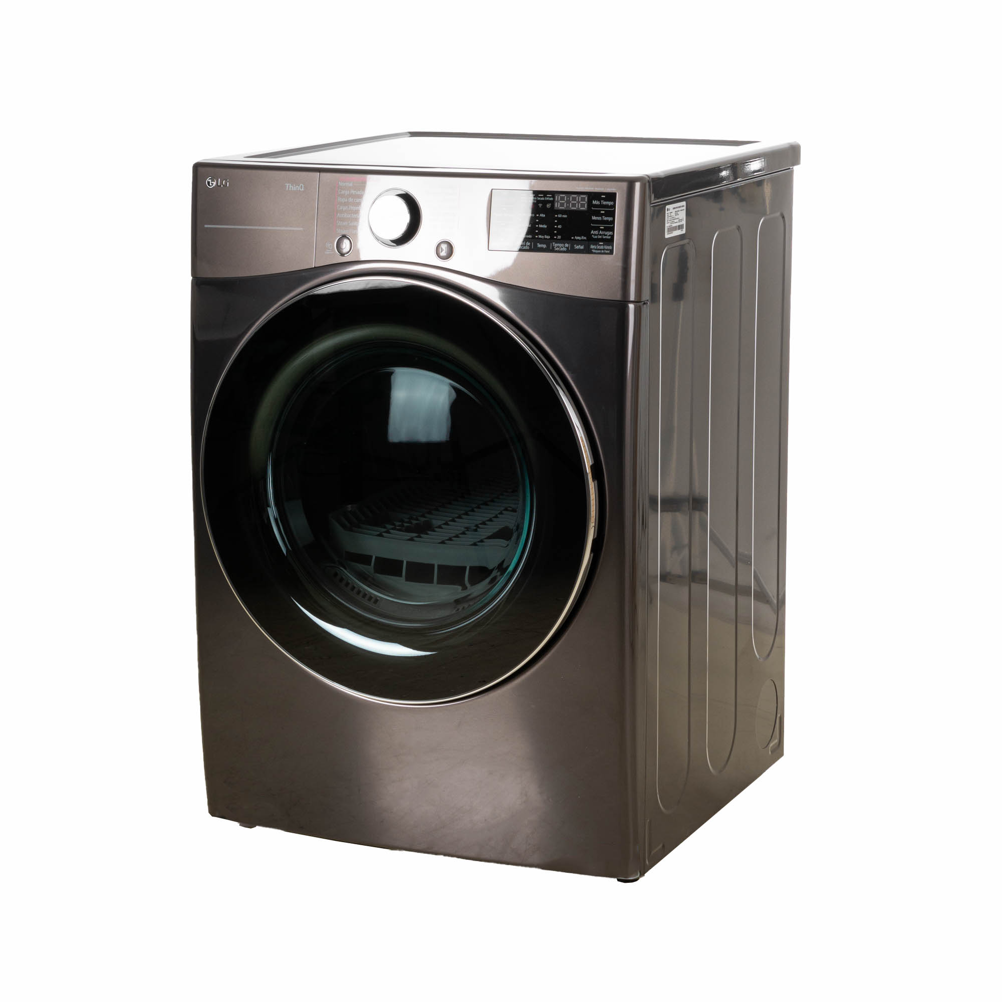 LG Secadora Eléctrica Carga Frontal DF50BV2BRE Grafito 50lb