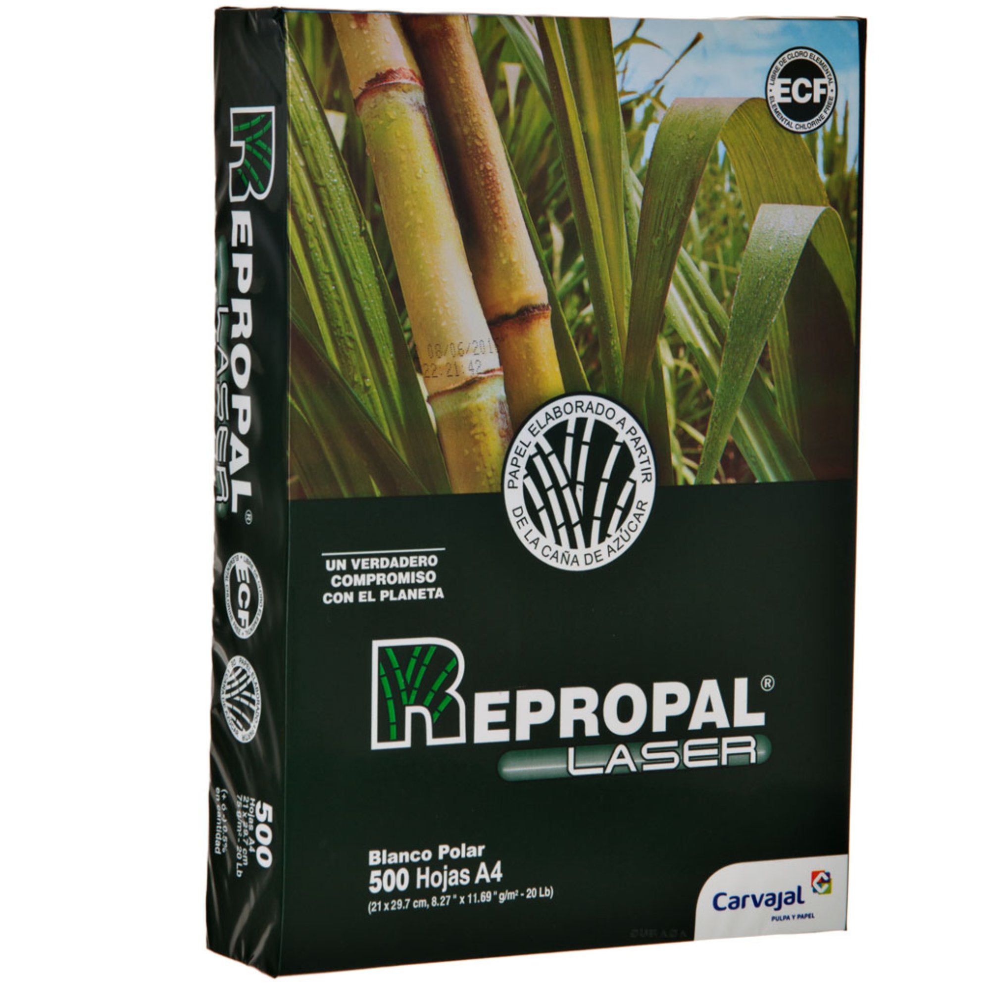 Resma de Papel A4 Blanco 75g 500 Unidades Repropal