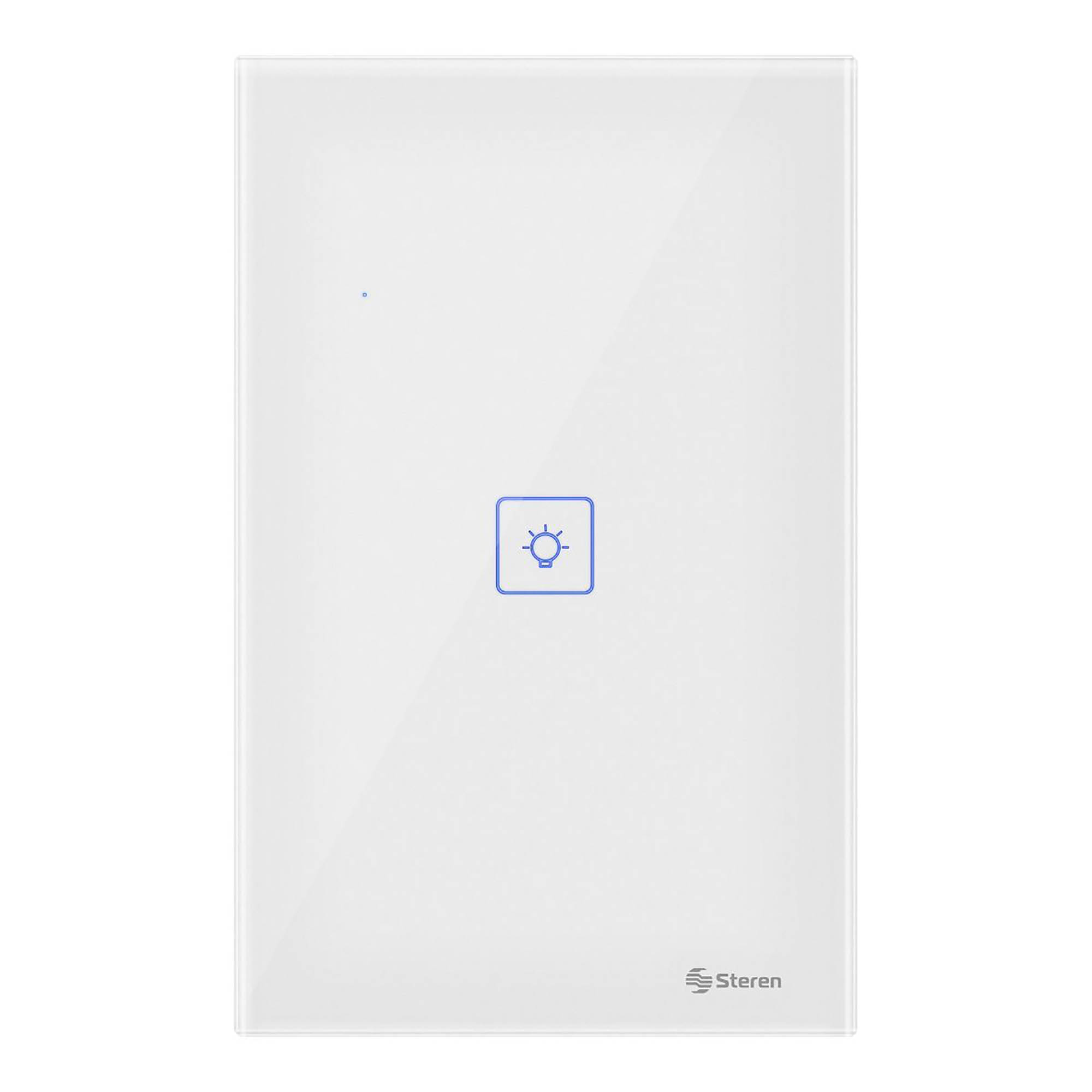 Steren Interruptor Touch Smart Home para Pared SHOME-111 Blanco con Wi ...