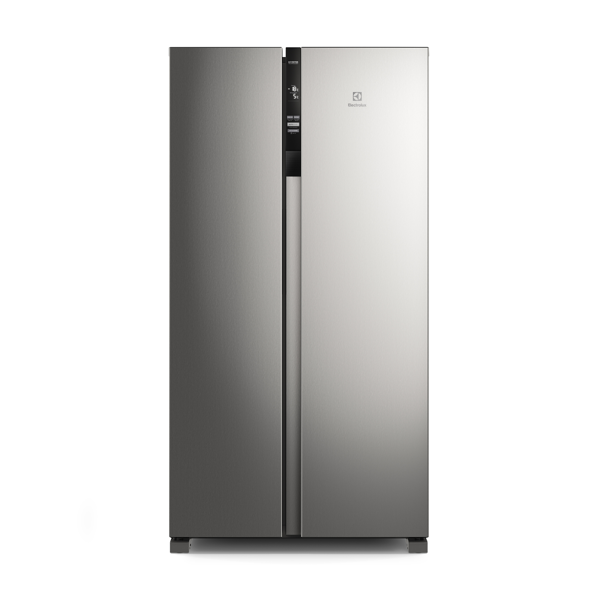 Electrolux Refrigeradora Side by Side Inverter ERSA53V6HVG Silver 532L