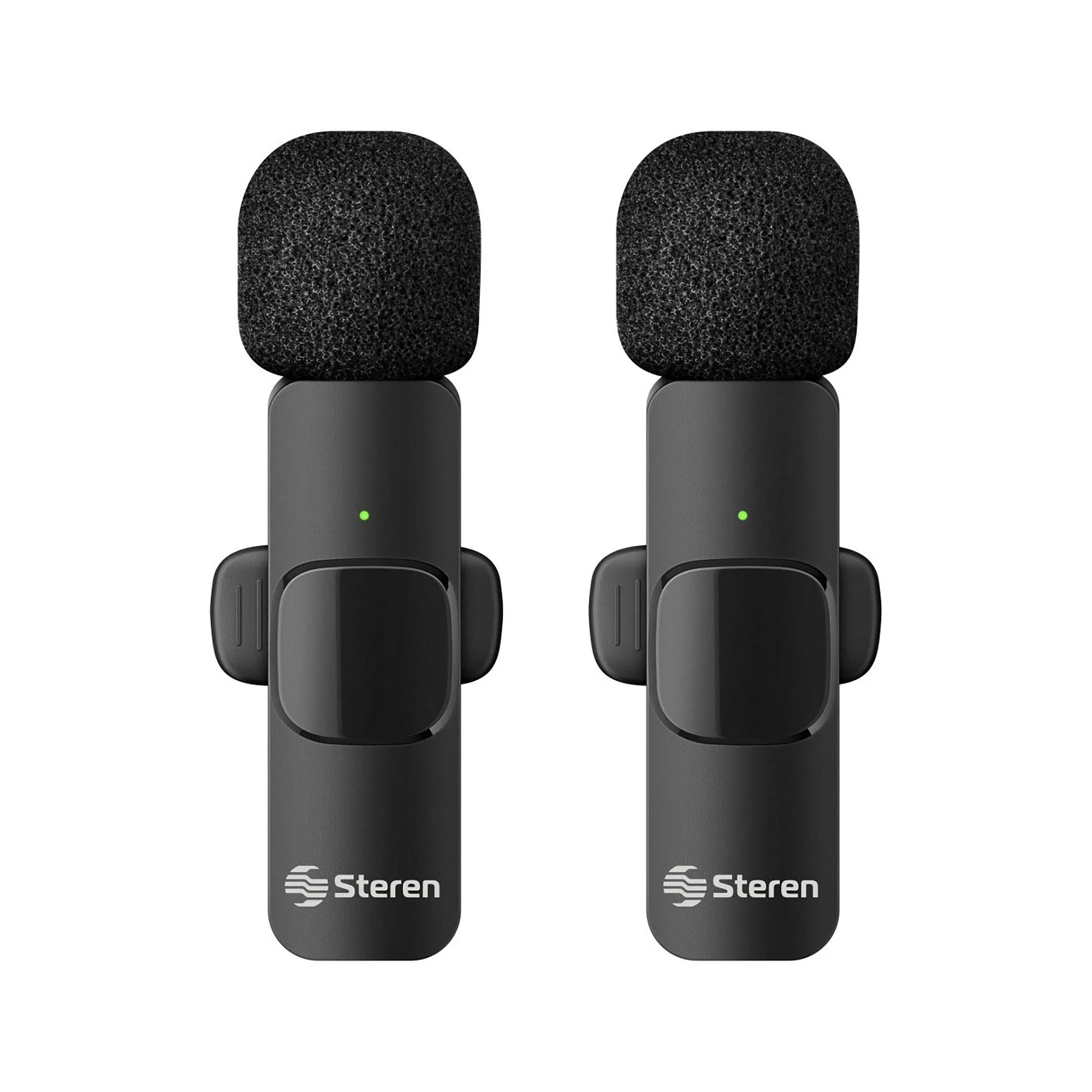 Steren Micrófonos Inalámbricos MOV-029 Negro Bluetooth para Celular USB ...